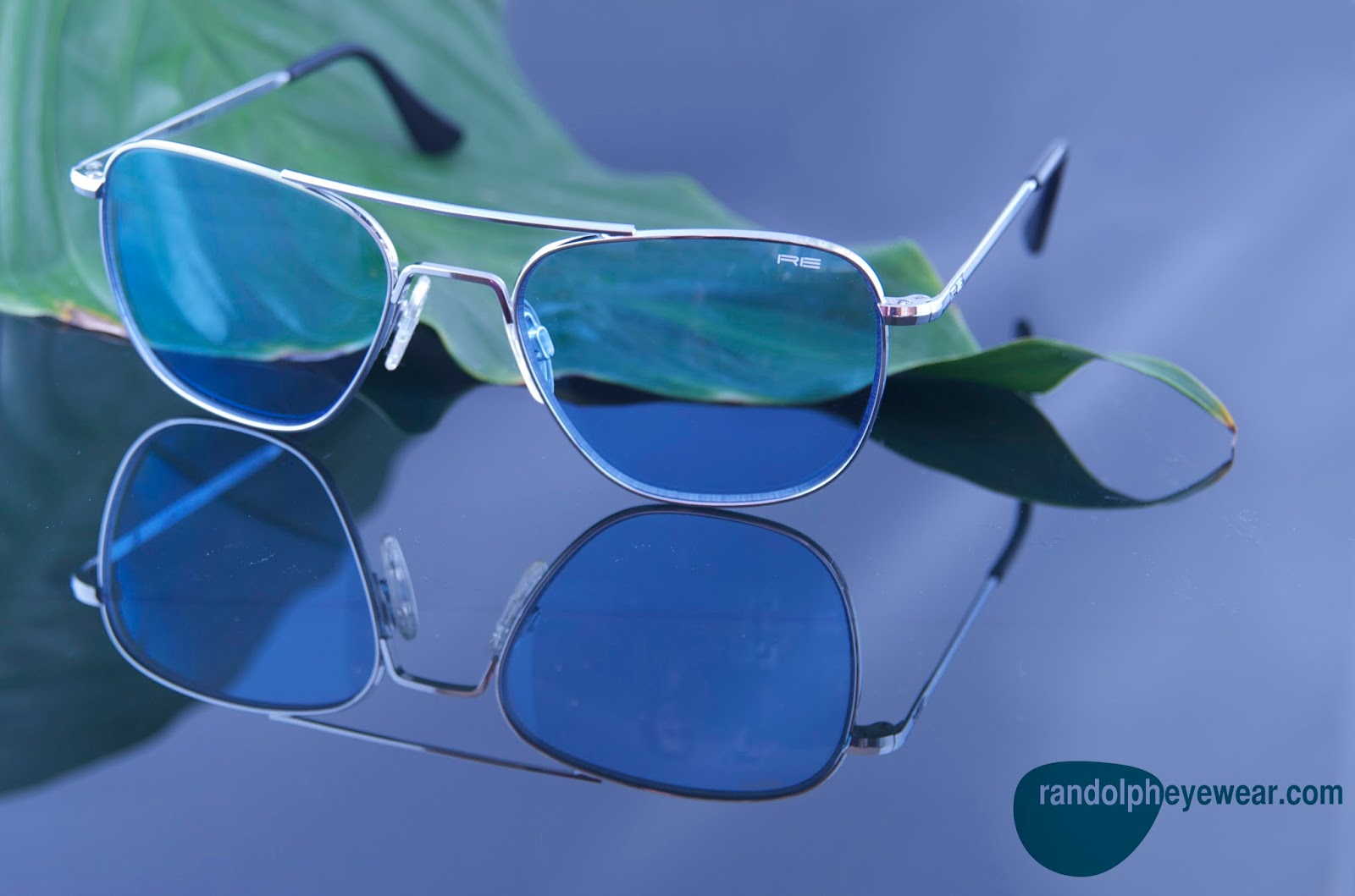 Randolph Eyewear: Frame of the Day!!! - Randolph Blue Aviators