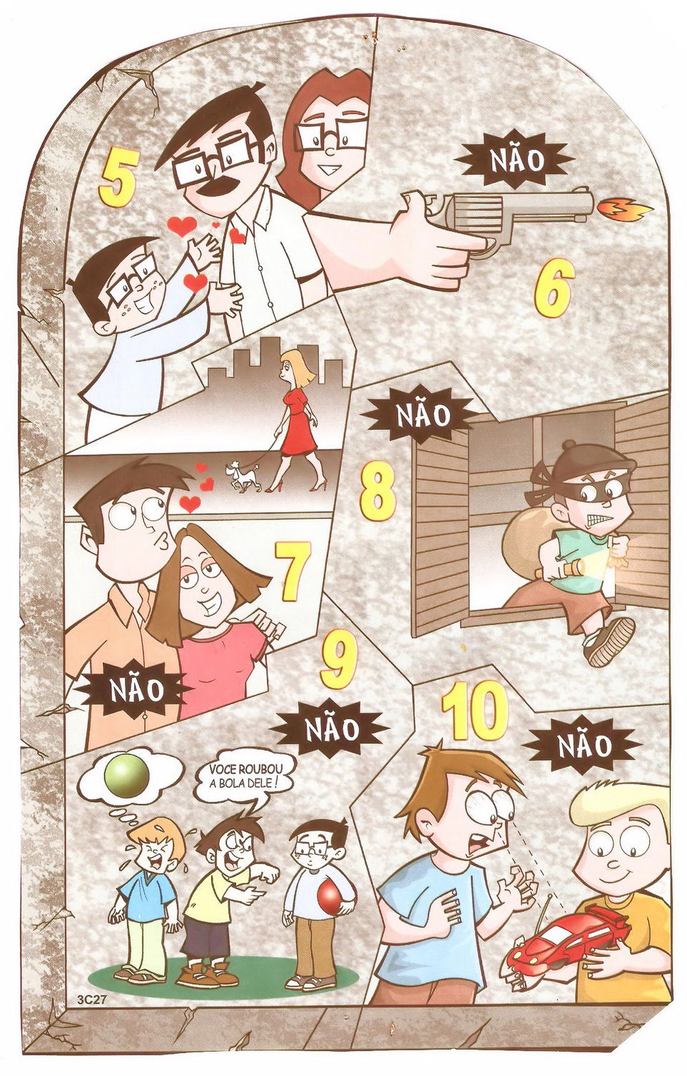 Graça e Paz Kids: Os 10 Mandamentos