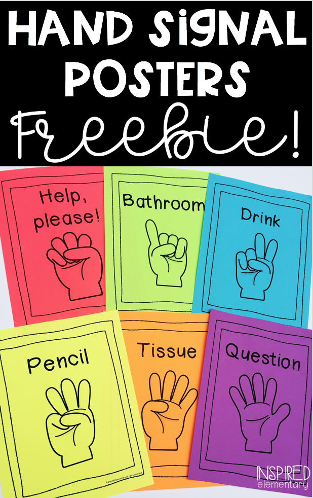 Classroom Communication Tools (Freebies) · Inspired Elementary