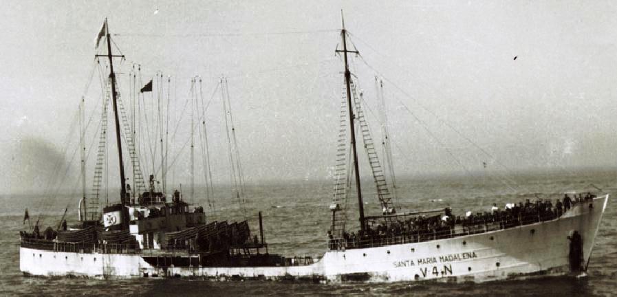 NAVEGAR À EMPOSTA: NAVIO-MOTOR "SANTA MARIA MADALENA"