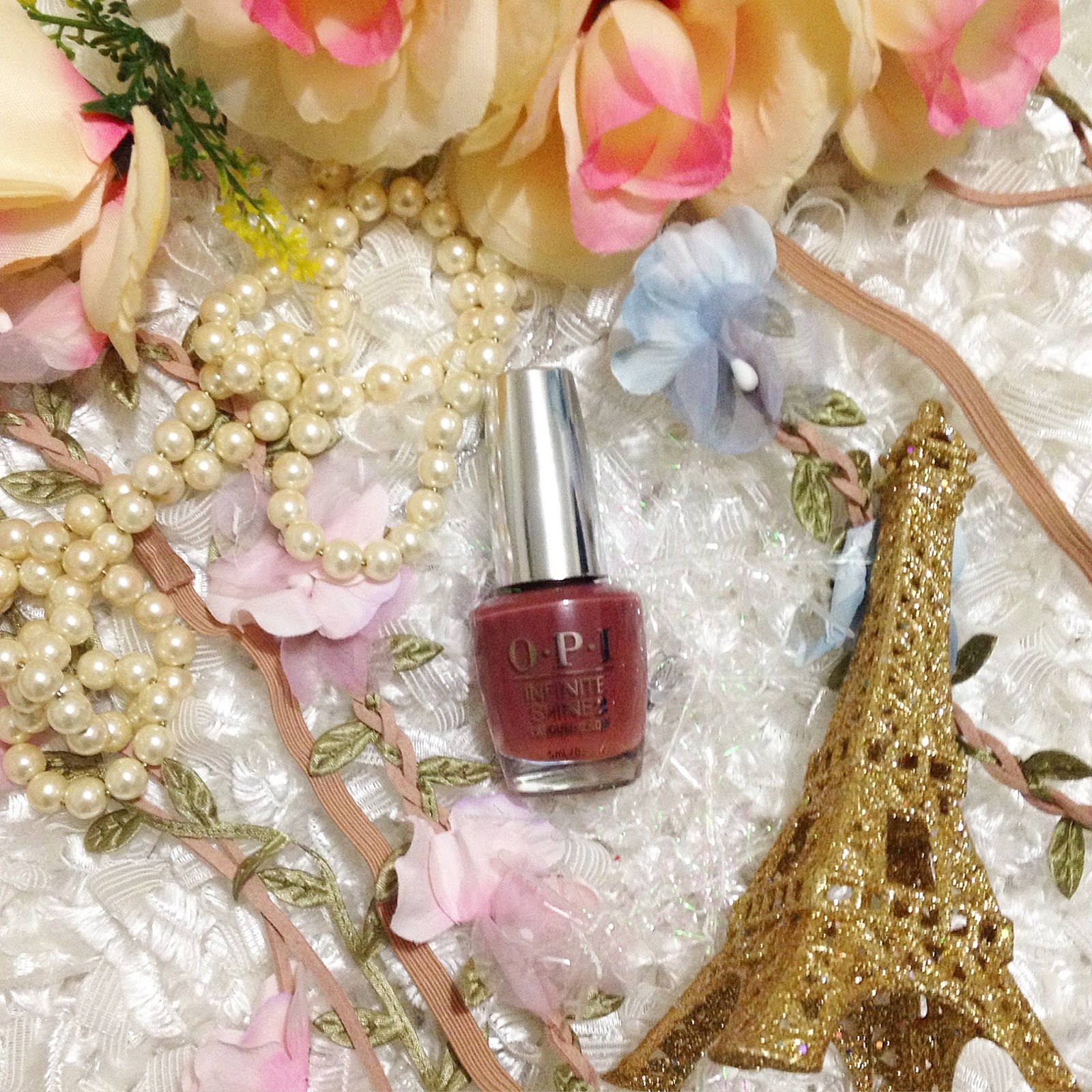 OPI Infinite Shine "Linger Over Coffee" and Infinite Shine Fiji ...