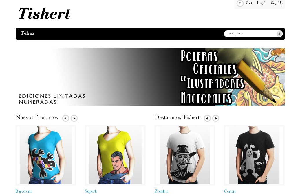 Tishert estrena nuevo sitio para sus poleras | Quinta trends