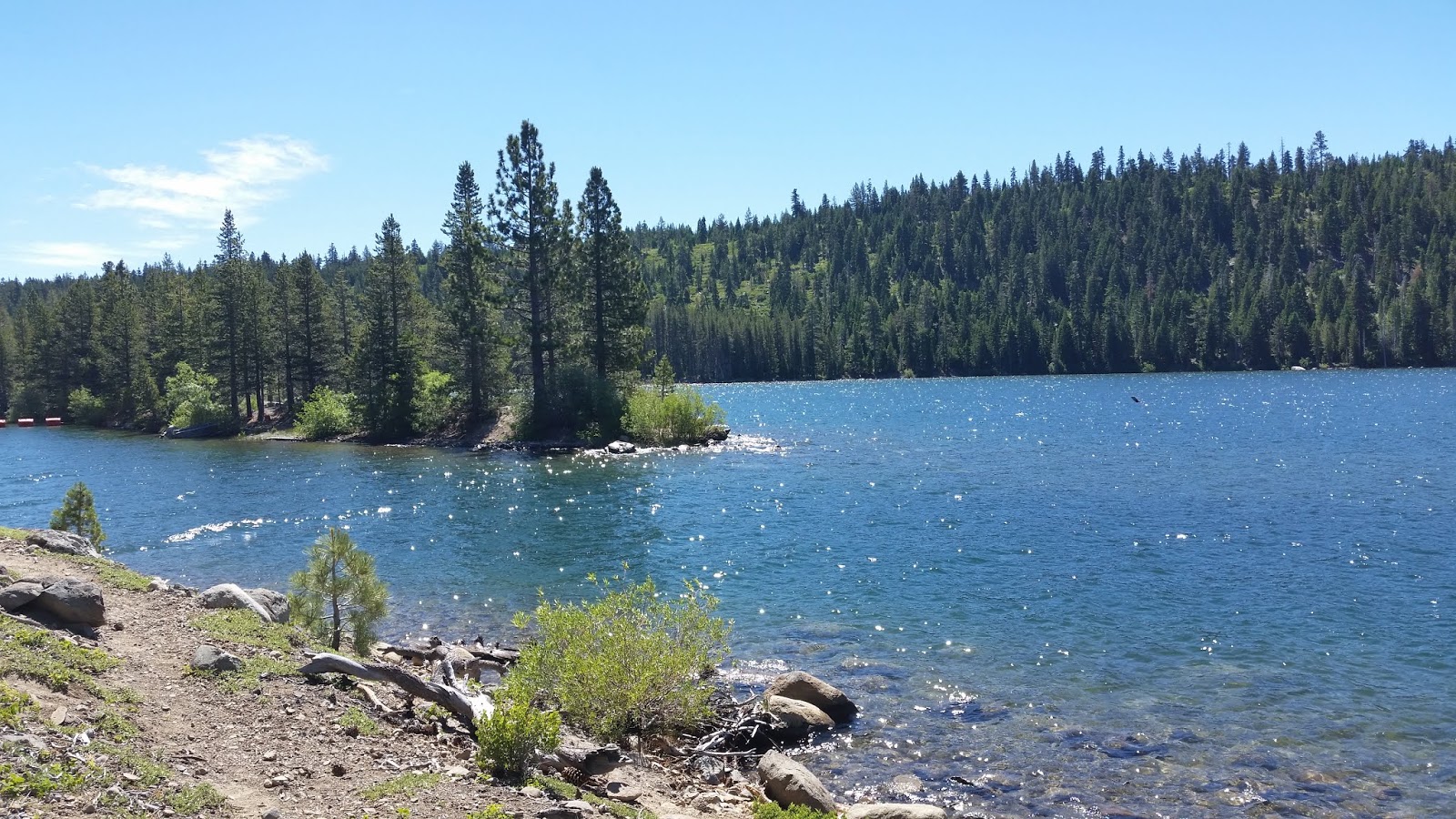 Wes' Travels to California Lakes: Independence Lake - Nevada County ...
