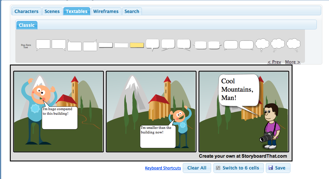 Storyboard That - A Good Storyboarding Tool - Free Technology For Teachers