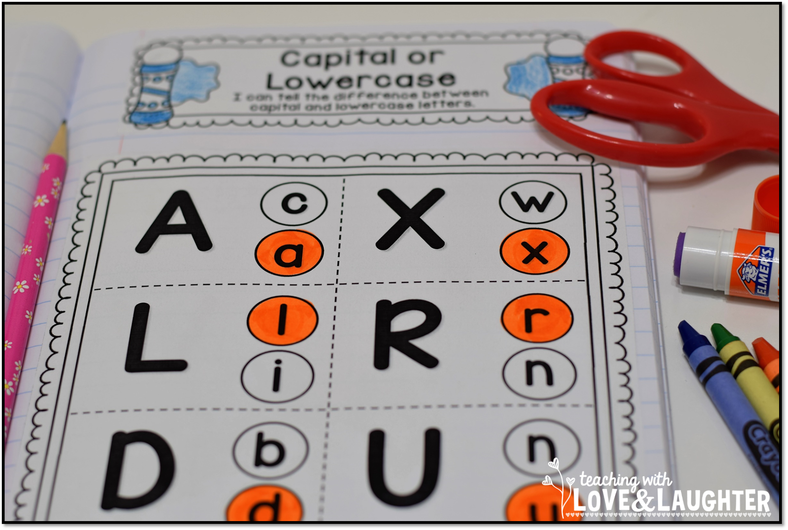 Teaching With Love and Laughter: Kindergarten Phonics Interactive Notebooks