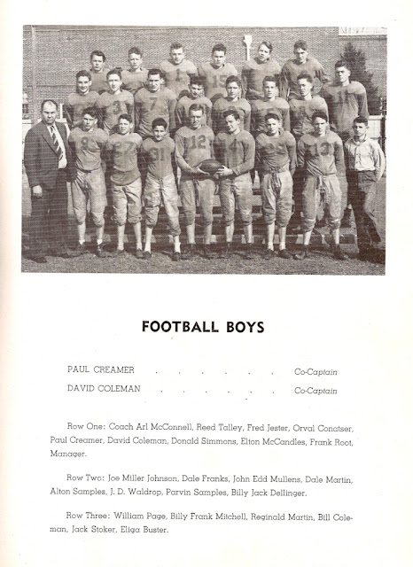 Little River County Arkansas Genealogy: 1947 Ashdown Football Team