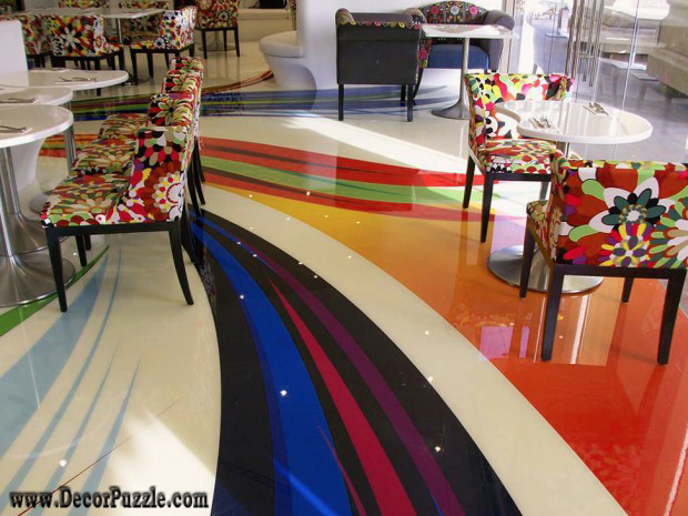 Desain Lantai 3D Memakai Epoksi - Desain Rumah Minimalis dan Simpel