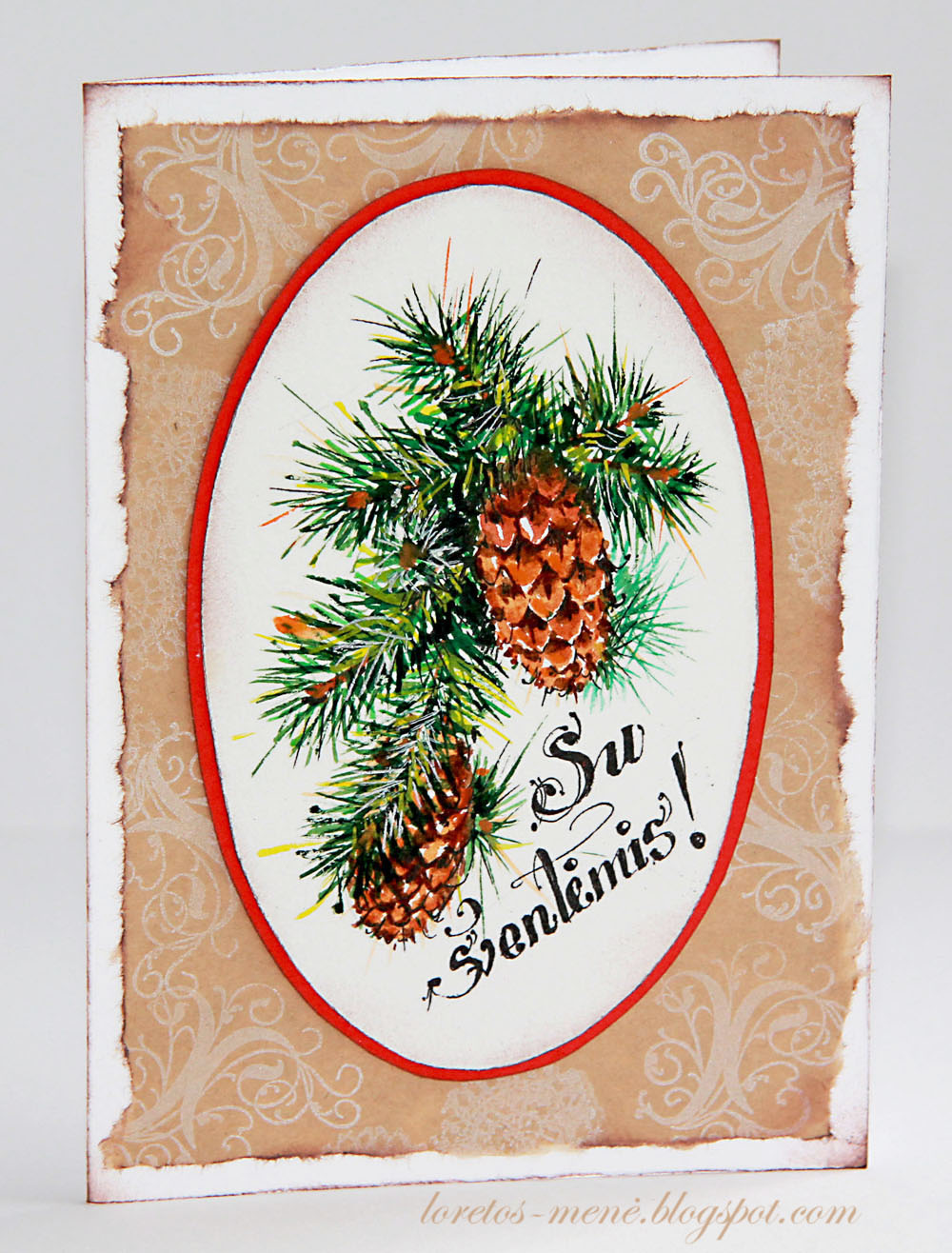 Loretos menė: Kalėdiniai atvirukai