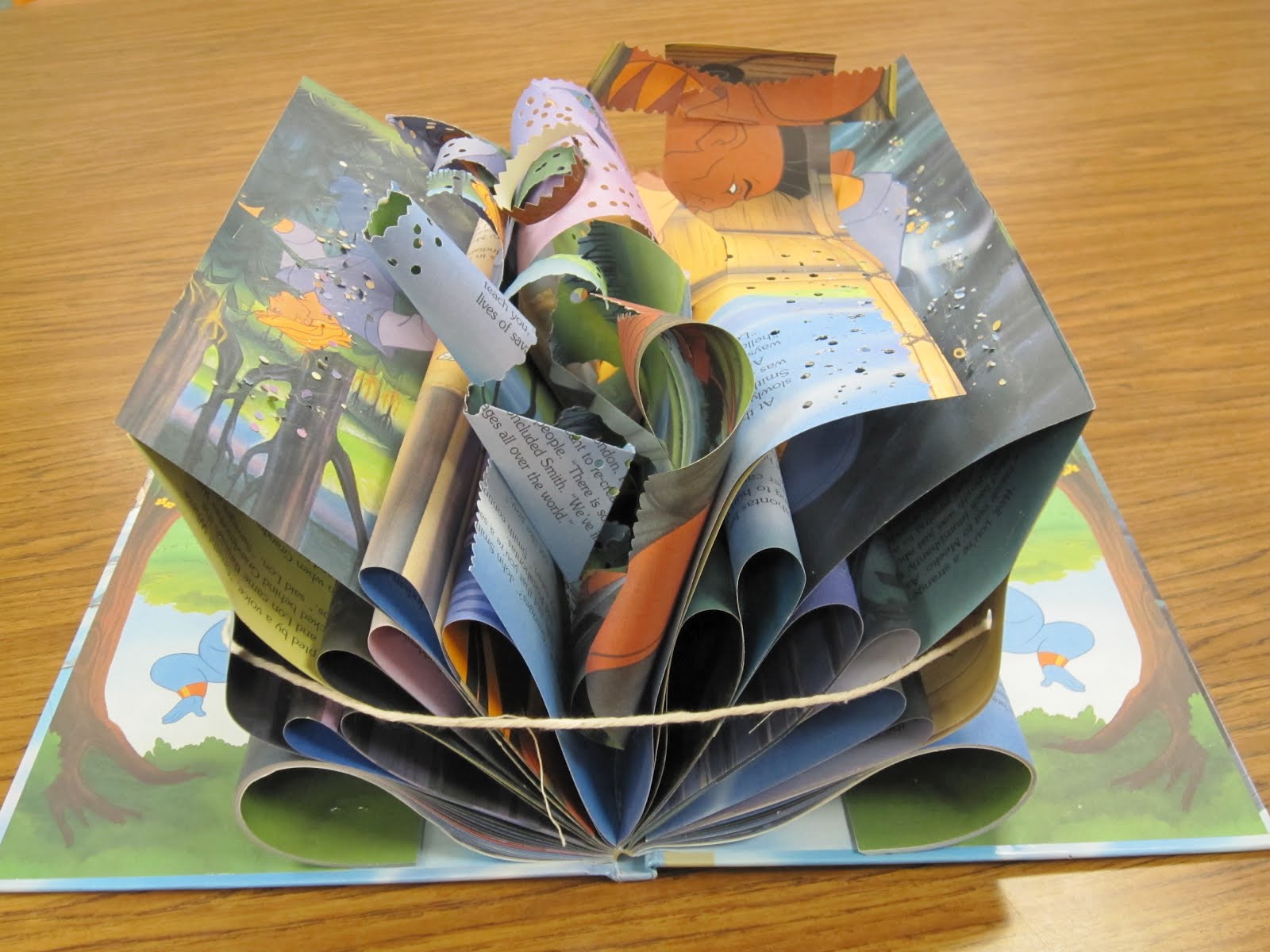 Mrs. Wille's Art Room: Deconstructed Books