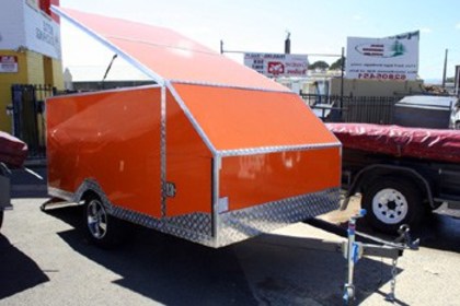 Enclosed Motorcycle Trailers