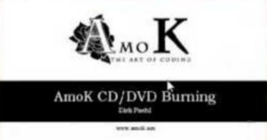 _Nube Virtual de SoporteMX_: AmoK CD/DVD Burning (QUEMADOR CD-DVD)