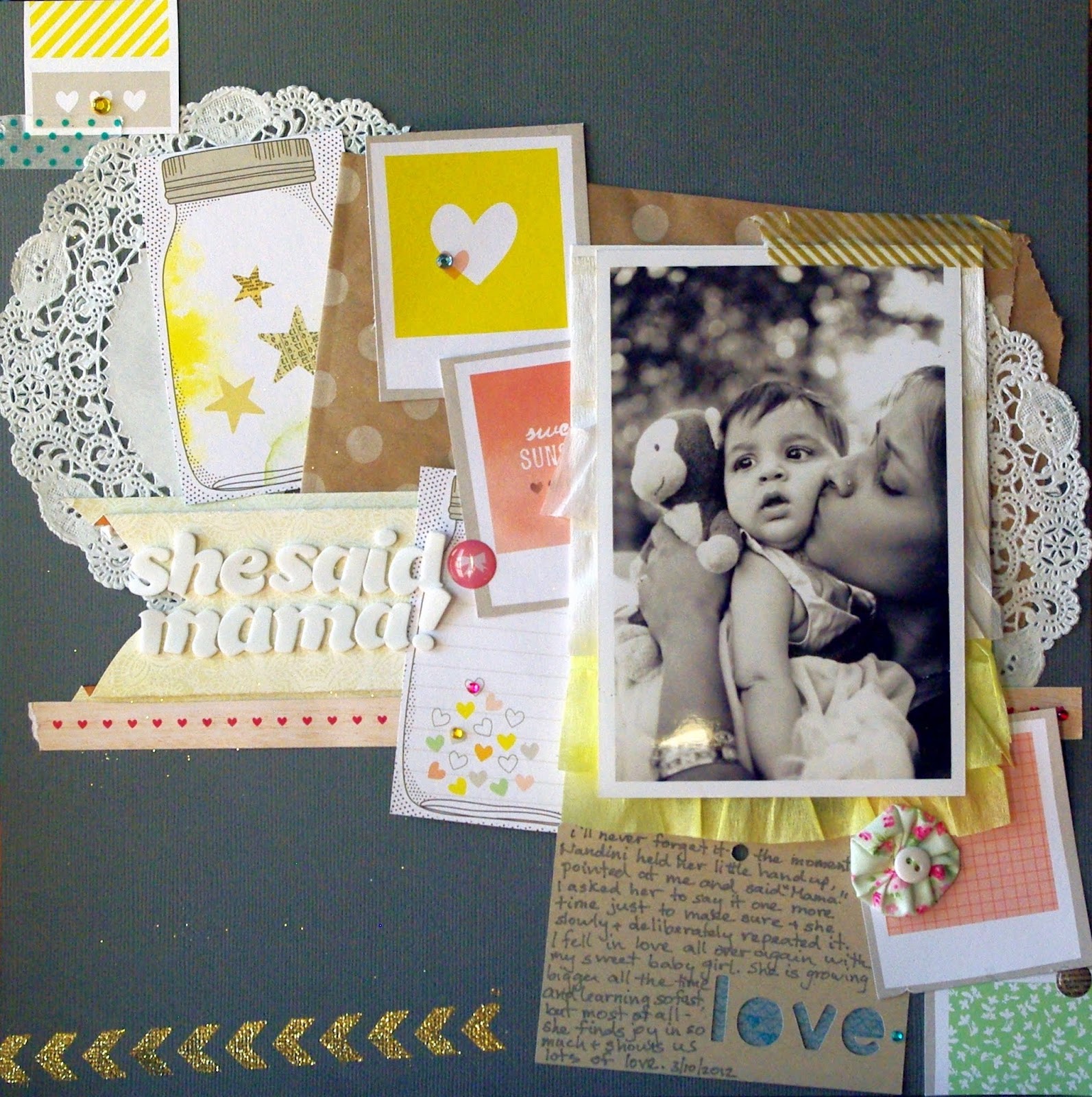 Rainbow Scrapbooks: March Scrapbook Layouts