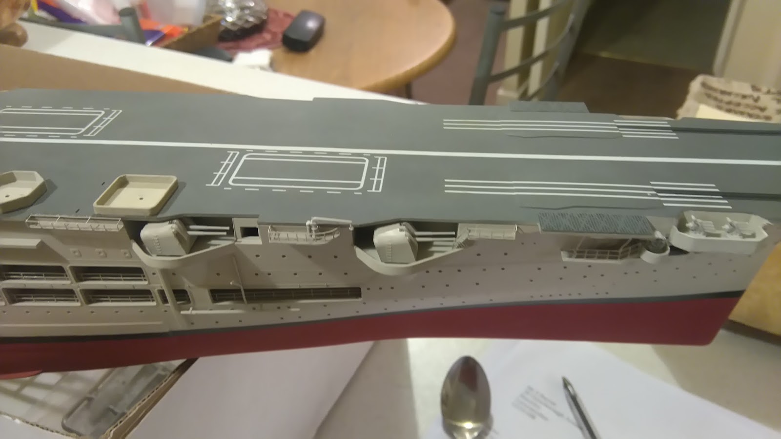 . The Hinckley Shipyard: Project Ark Royal - a 4 month step by step ...