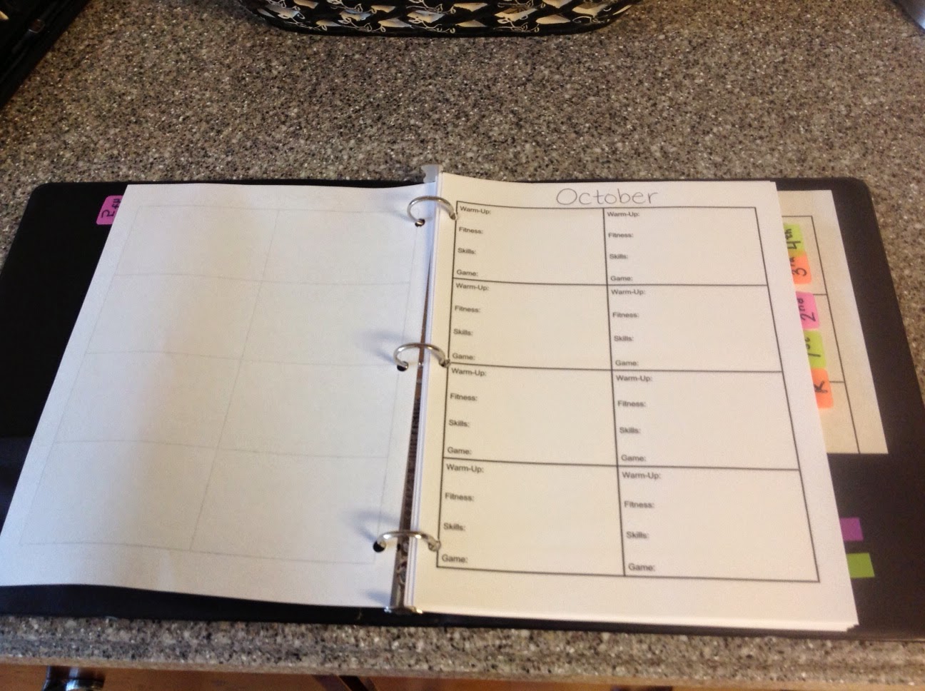 Carly's PE Games: P.E. Lesson Plan Template