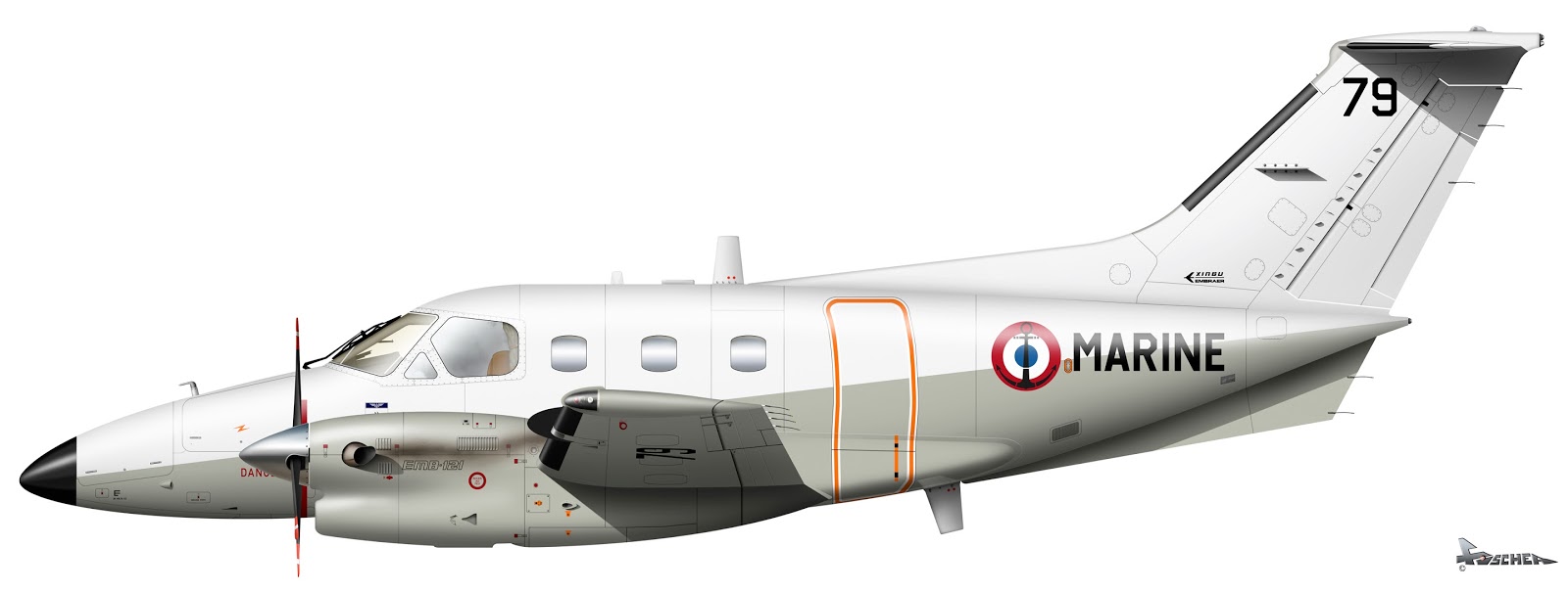Embraer EMB-121 (VU-9) Xingu