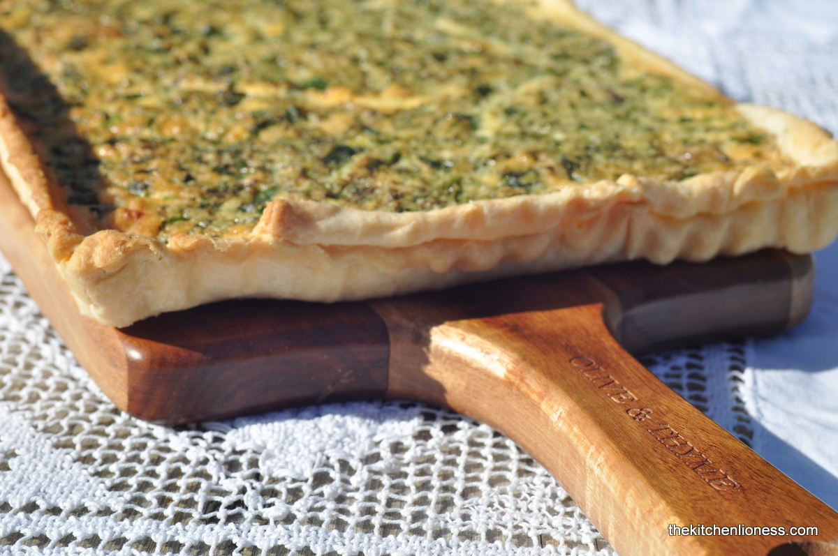 The Kitchen Lioness: Saint Patrick´s Day & Wild Garlic Quiche