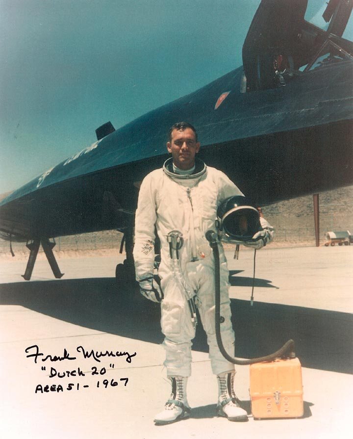 JARDUR WATCHES: Jardur and CIA A12 Pilot Frank Murray, "Dutch 20"