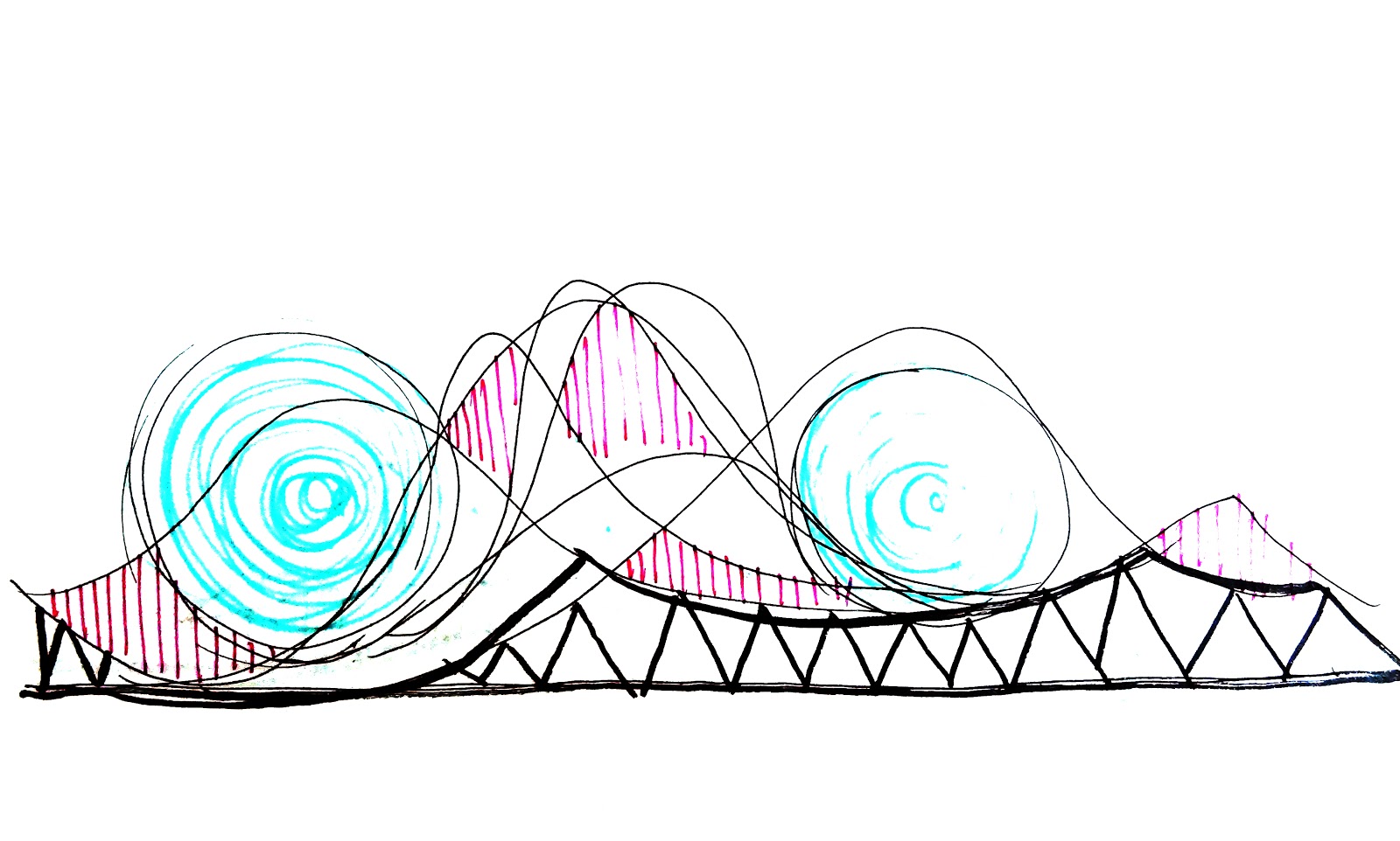 Architecture Sketches Compilation | D | Dana Krystle's online portfolio