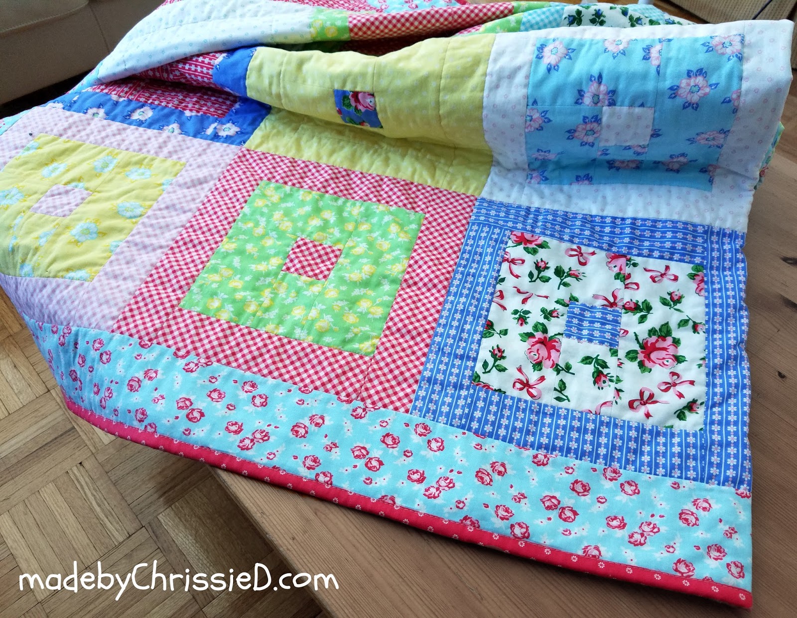 Chris Dodsley @mbCD: Just One Block - FQ Friendly Free Quilt Pattern ...