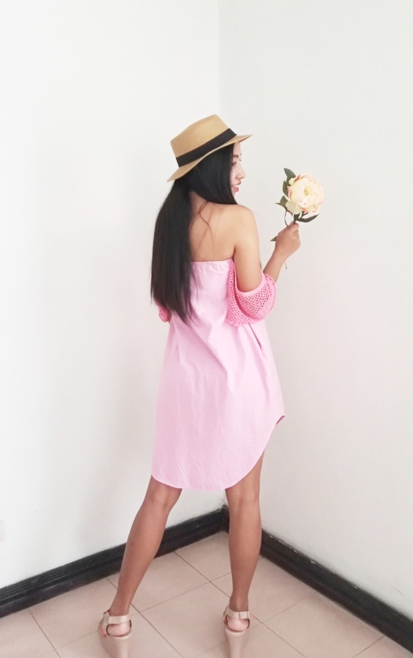 How I transform My Pink BF Shirt from Boring to Sweet Look - For Urban ...