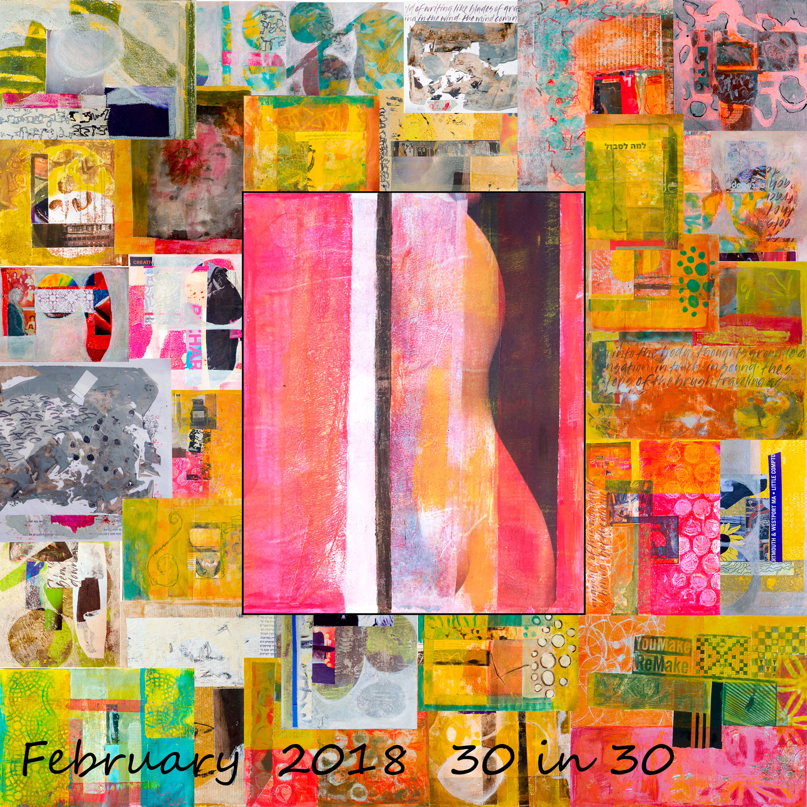 My Journey: Collage Time February 30in30 2018