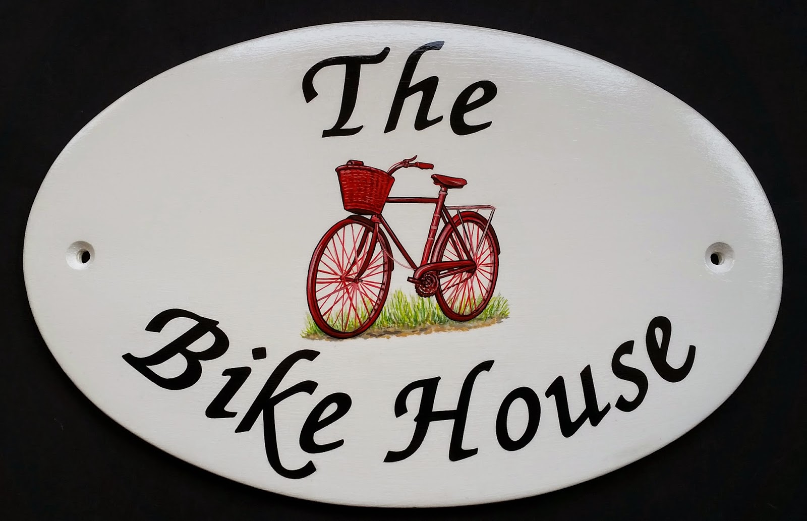 Hand Painted House Signs by Ceramic Art: House Signs House Plaques and ...
