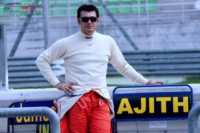 Ajith Kumar Car Race Rare Photos