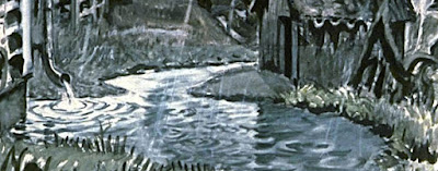 The Best Rainy Night Painting Ever- Charles Burchfield