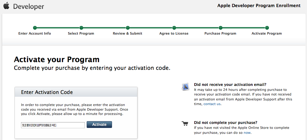 I touchs: Join The iOS Developer Program