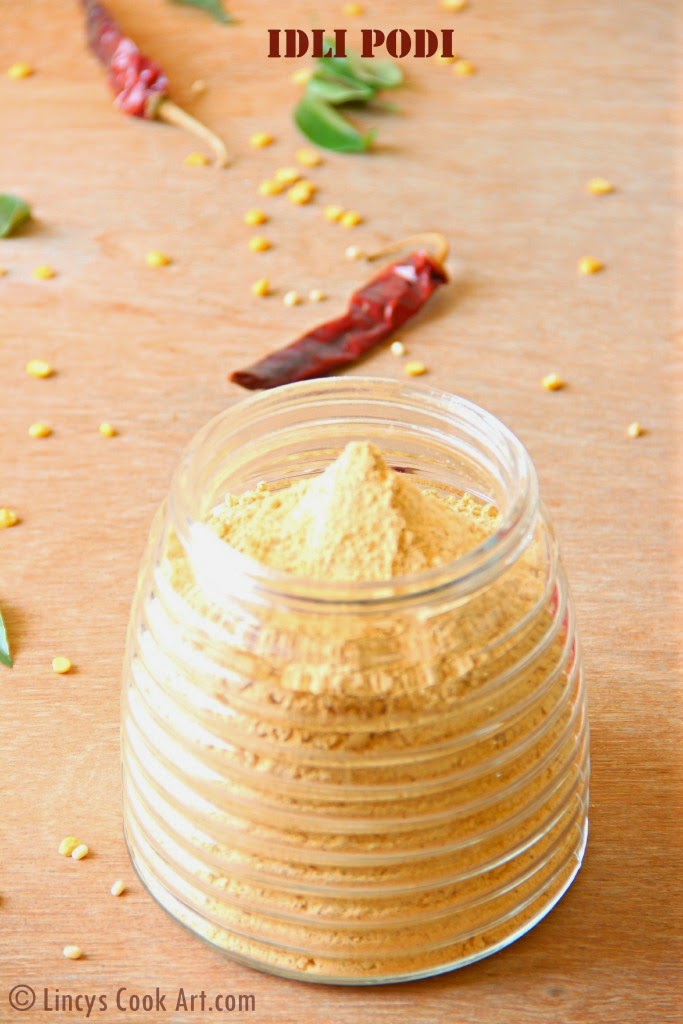Idli Milagai Podi/ Idli Podi ~ Lincy's Cook Art