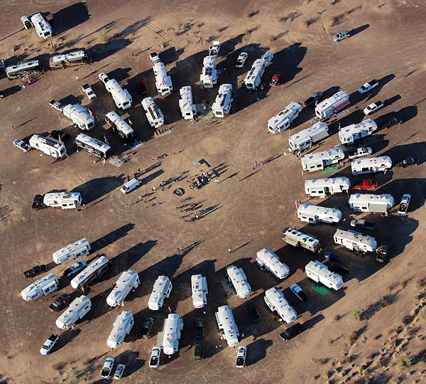 Reflections From the Fence: MOC Quartzsite Rally, Day Seven, THE Circle