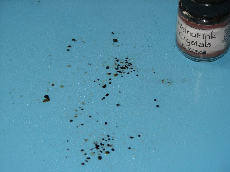 Ink Stains: Walnut Ink Crystals!