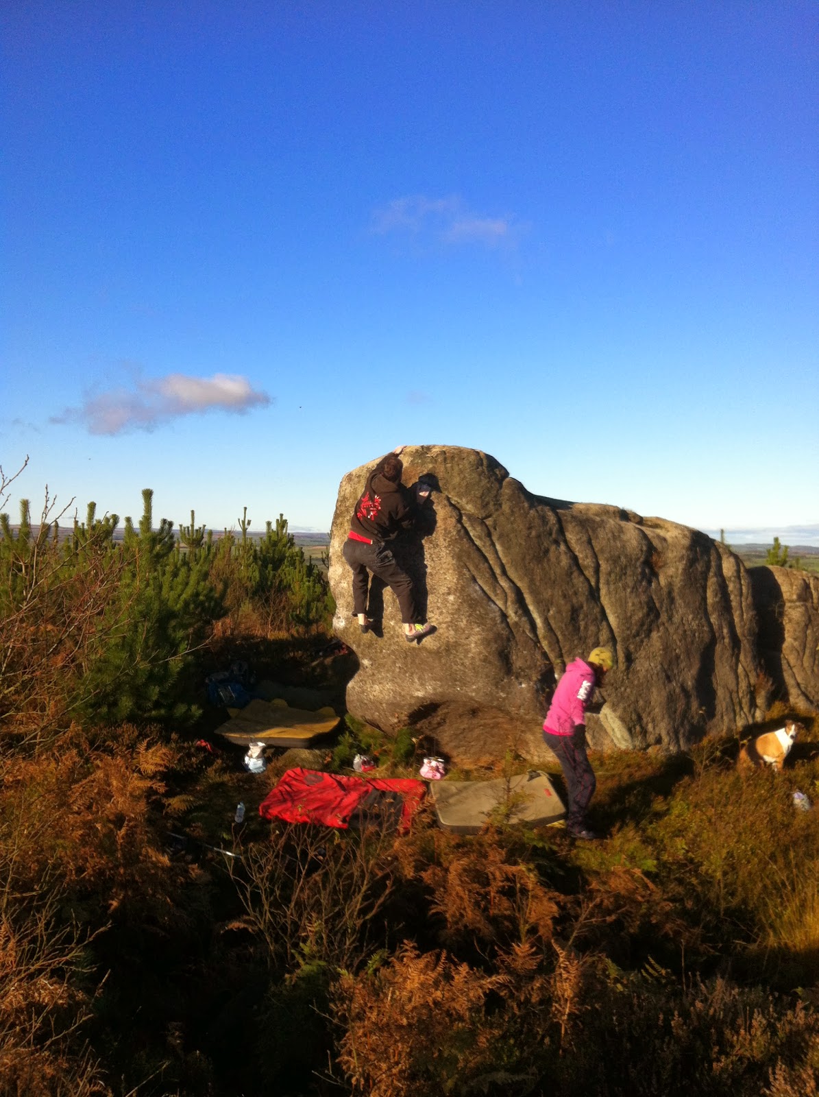 Skinny Dog's Esoteric Bouldering Guide.: A Sense of Adventure.