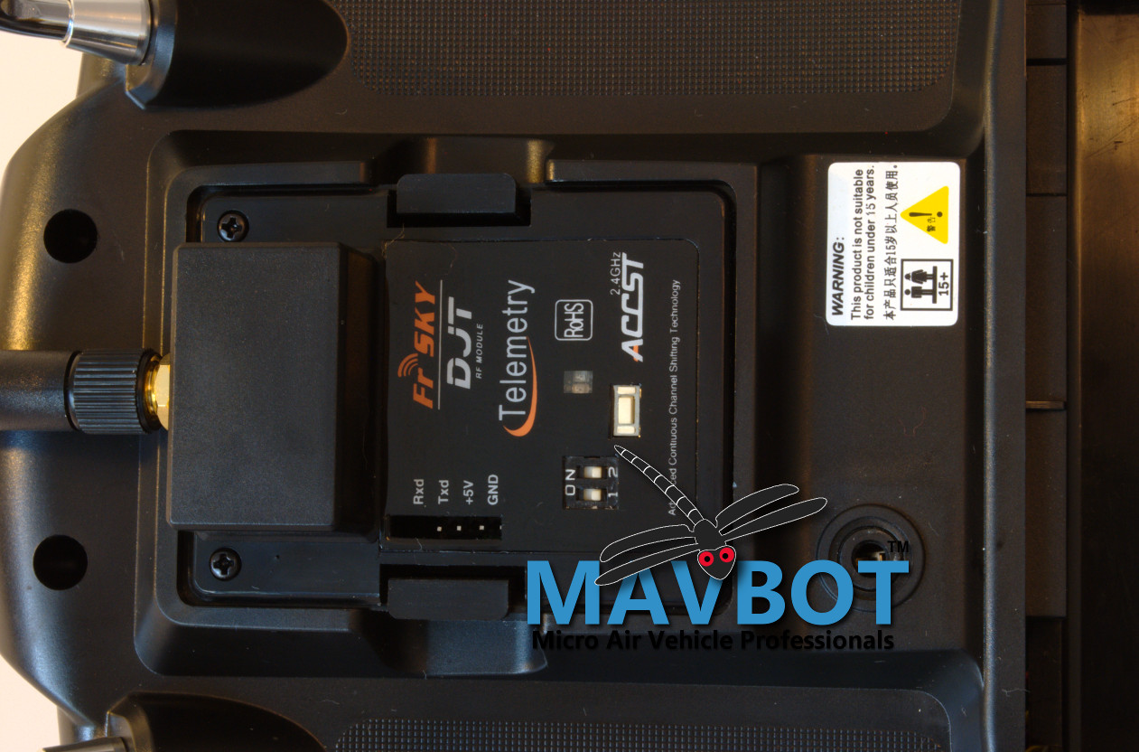 Mavbot: Build Log: Upgrade your FlySky TH9X to the FrSky DJT module