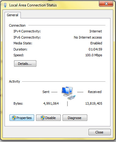 Langkah – langkah konfigurasi IP Address pada windows ~ Just Fadhlul