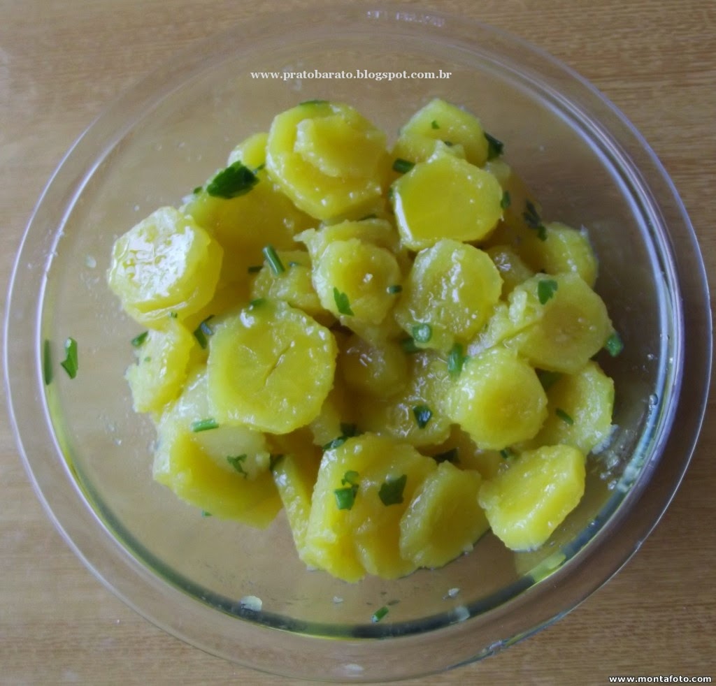 Prato Barato: Salada de Batata Baroa