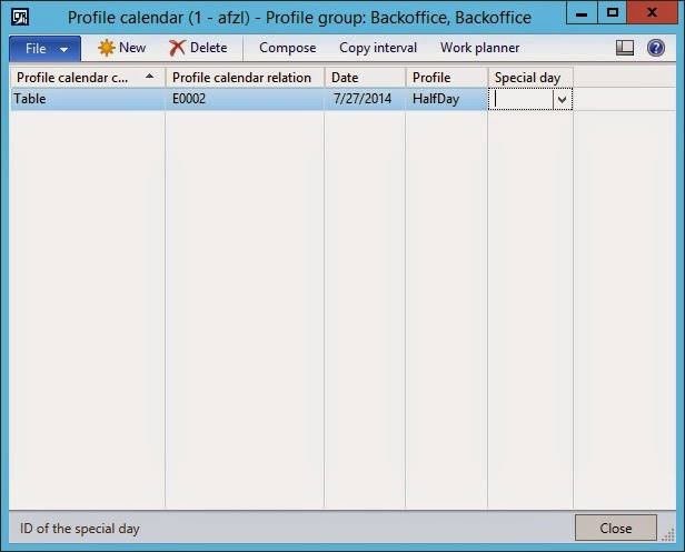 Santosh's Technical Blog: AX 2012 Time Profiles