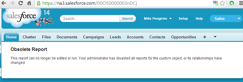 SimplySfdc.com: Salesforce: Obsolete Report