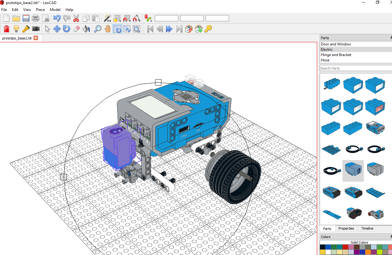 Realidad Virtual en la educación: Robot EV3