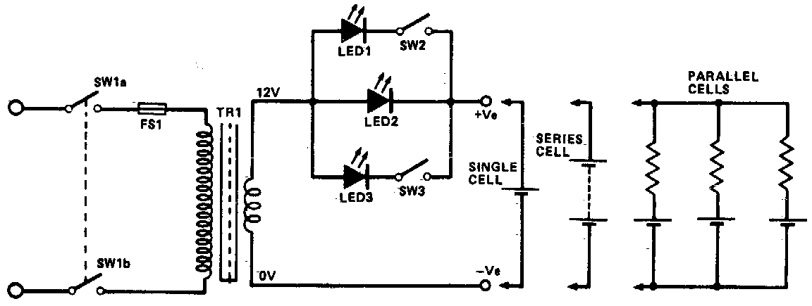 Simple Ni-cad charger Circuit Diagram | Electronic Circuit Diagrams ...