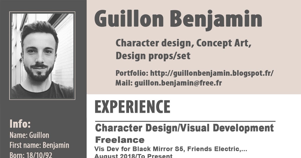 Guillon Benjamin CV