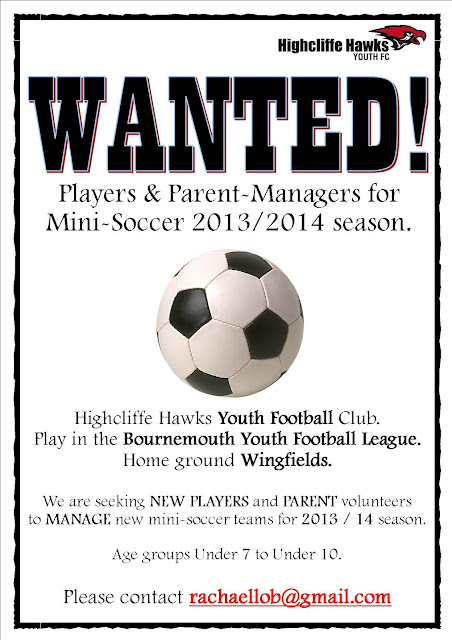 Highcliffe Hawks: Your Team Needs You!!