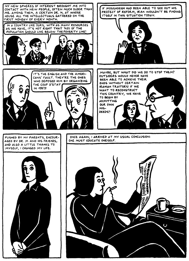 Read Persepolis 2, Section 18: The Satellite, Page 173