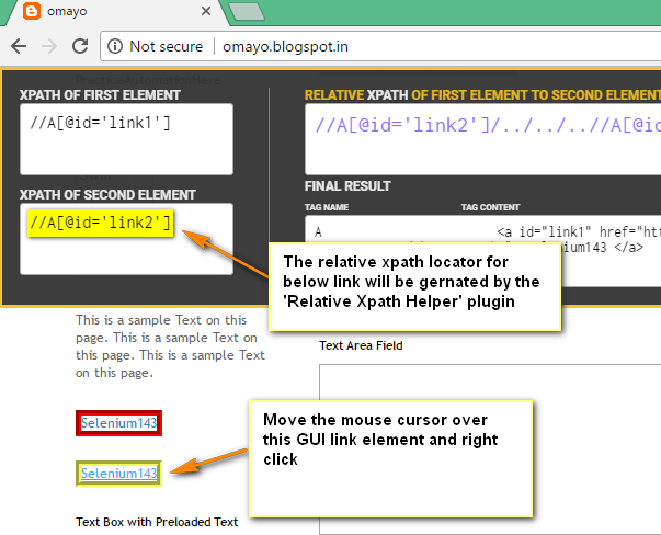 Selenium-By-Arun: Relative XPath Helper - Using this plugin in Selenium ...