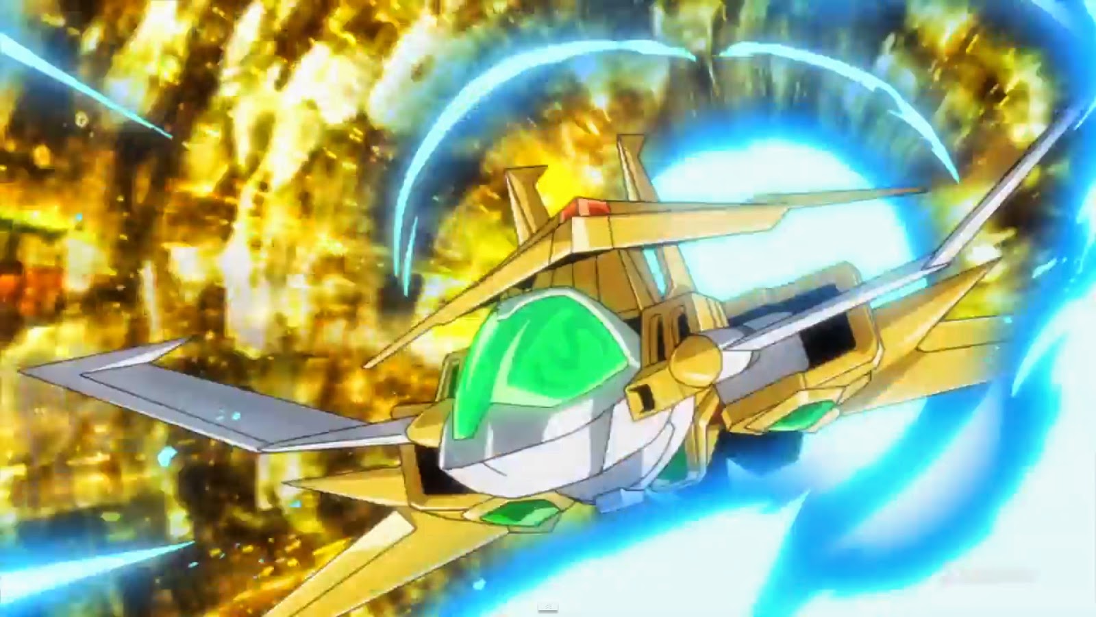 Star Winning Gundam Real Mode with Animated GIF