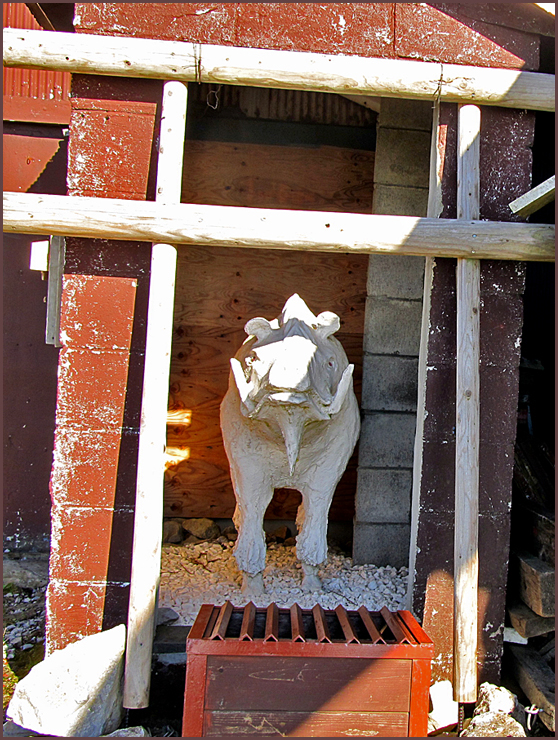Japan - Shrines and Temples: Yamanokami inoshishi wild boar