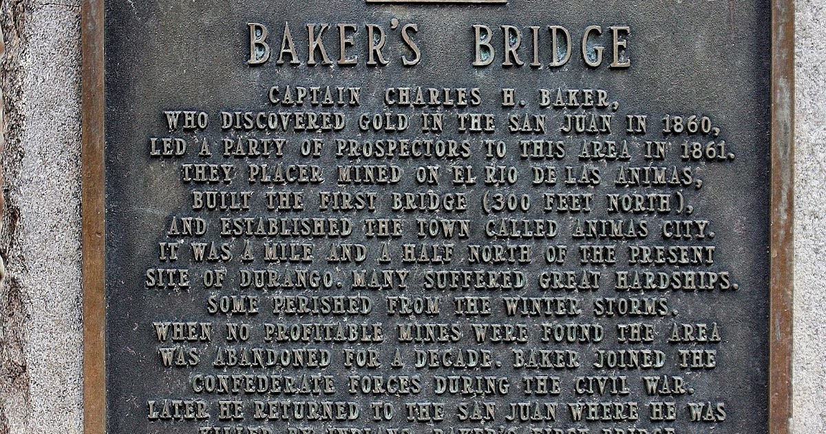 The Southwest Through Wide Brown Eyes: Baker's Bridge - A Tribute to ...