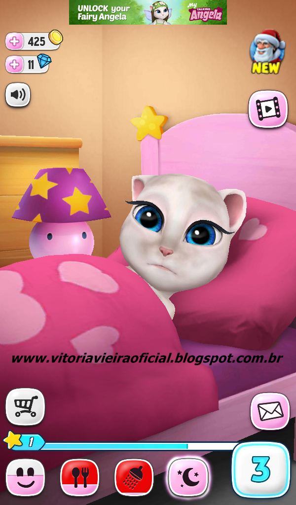 ~Vitória Vieira ♡: App da Semana- Minha Talking Angela