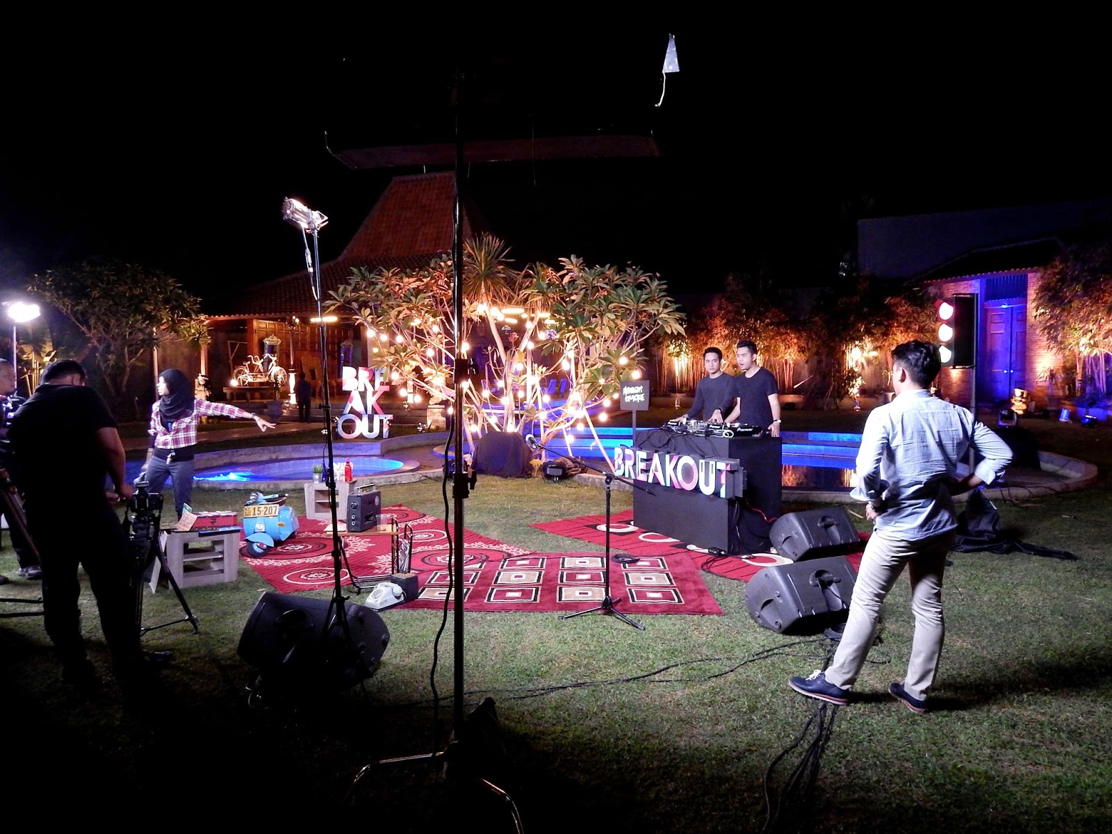 The ROEMAH 7A: Shooting program TV Breakout NET TV, 8 Desember 2014