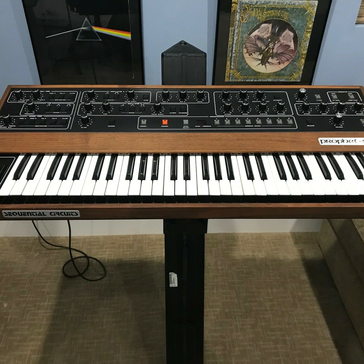 MATRIXSYNTH: Sequential Circuits Prophet-5 Synthesizer w/ MIDI